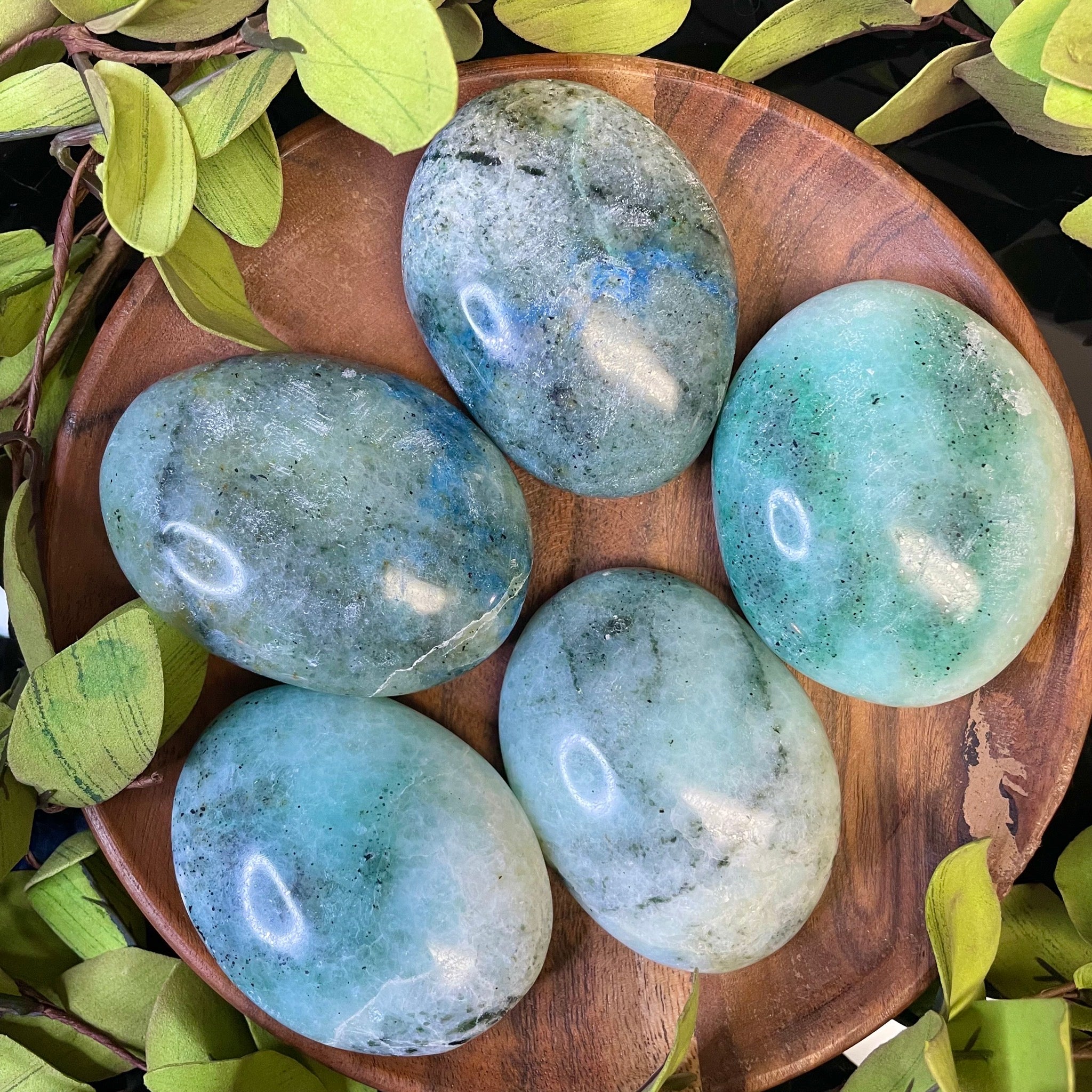 Quantum Quattro Palm Stone – Soul Journey Gems